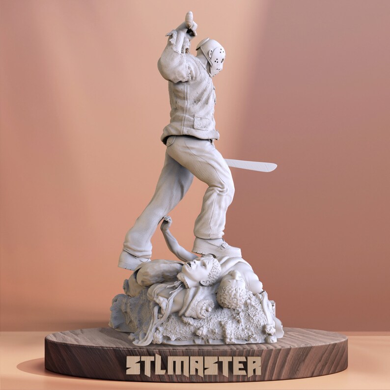 Jason Friday13th 3D Print STL File for 3D Printing Instant - Etsy