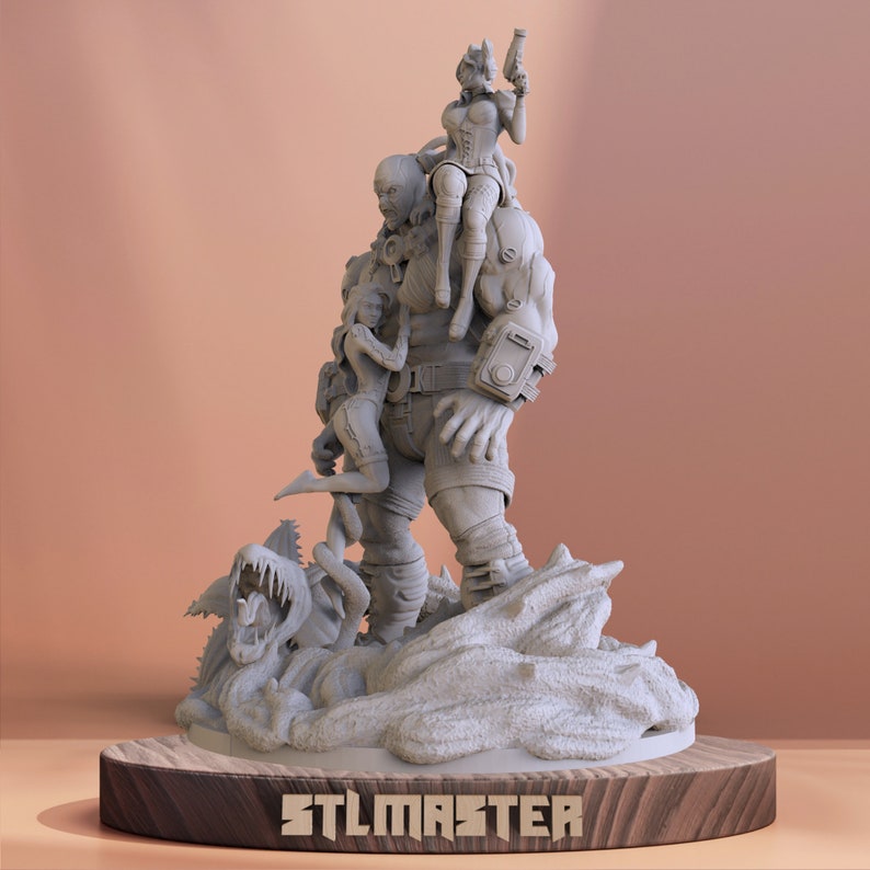 Bane Diorama 3D Print STL File for 3D Printing Instant - Etsy