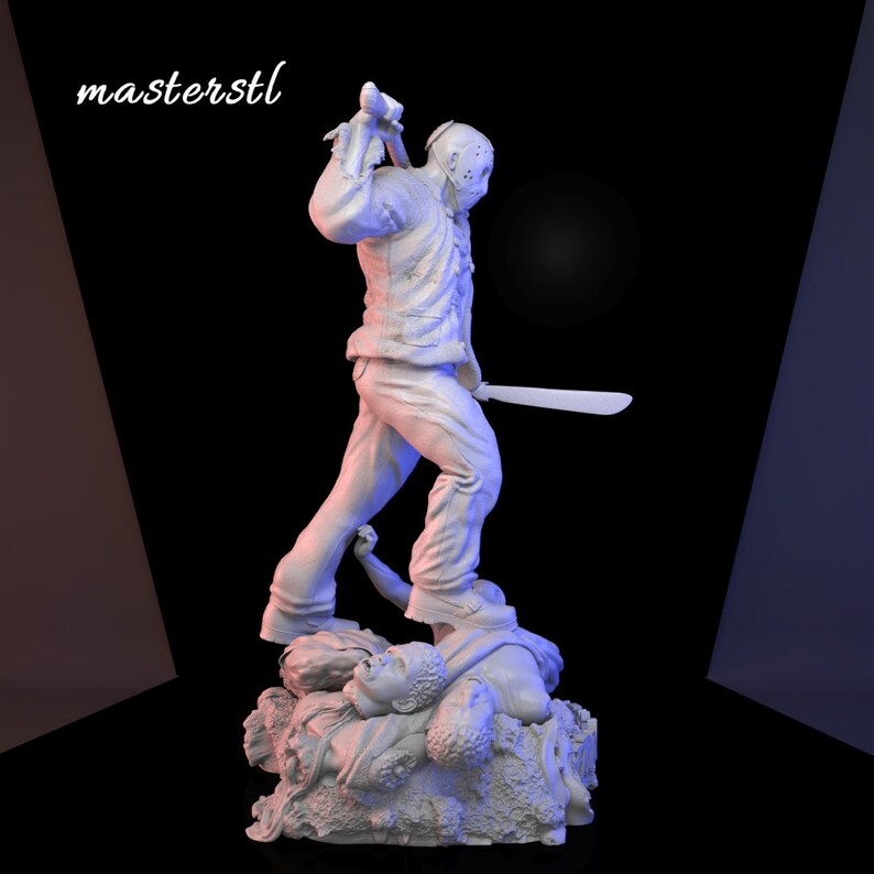 Jason Friday13th 3D Print STL File for 3D Printing Instant - Etsy