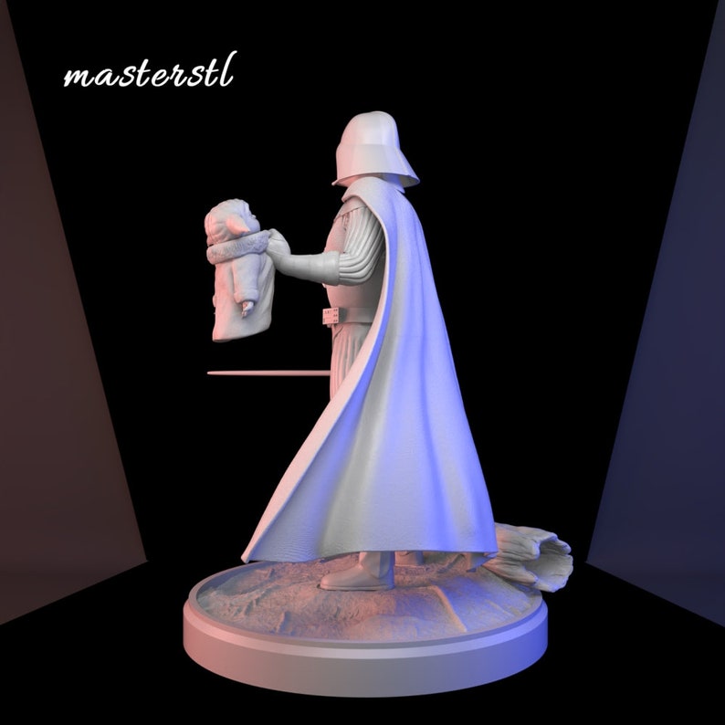 Darth Vader Diorama Star Wars 3D Print STL File for 3D - Etsy