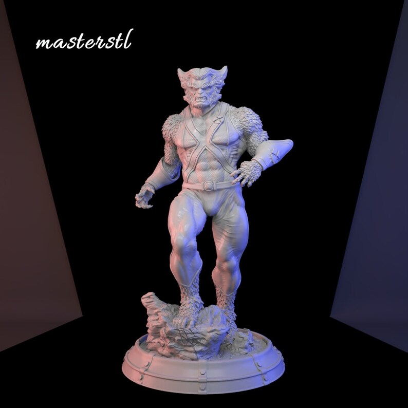 Beast 3D Print STL File for 3D Printing Instant Download - Etsy