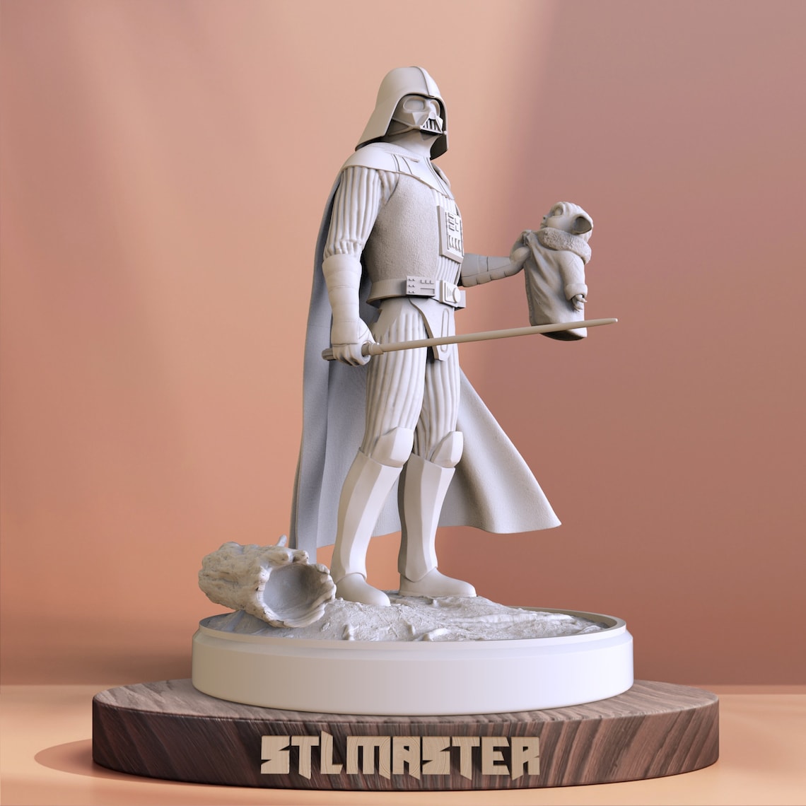 Darth Vader Diorama Star Wars 3D Print STL File for 3D - Etsy