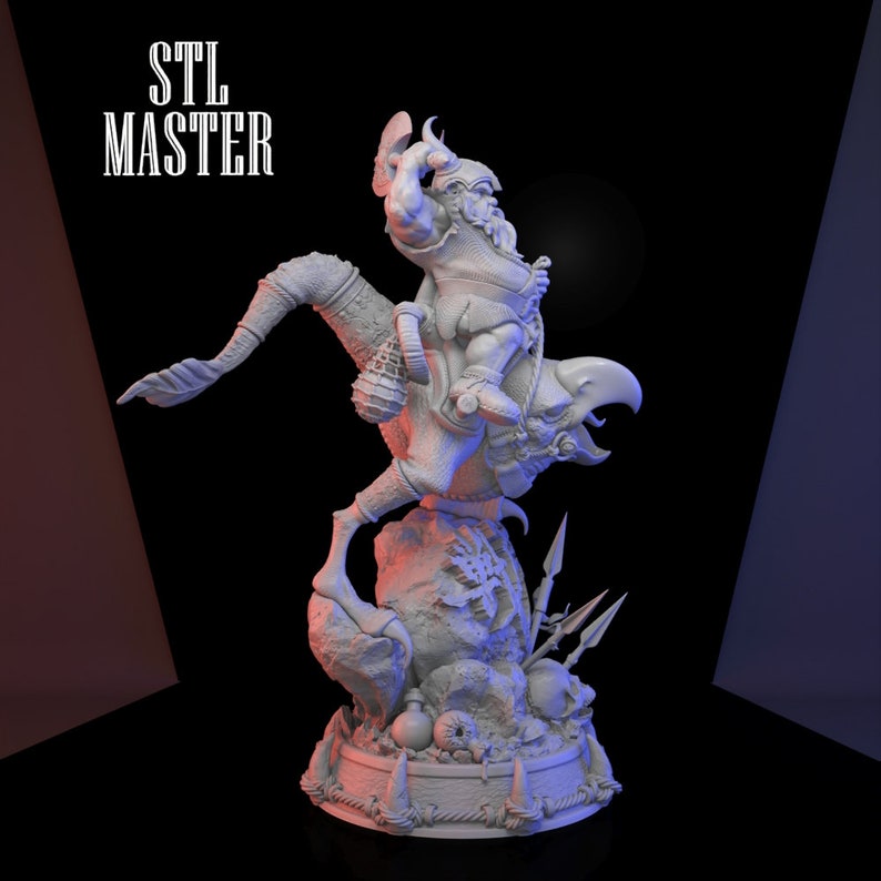 Golden Axe Fanart 3D Print STL File for 3D Printing Instant - Etsy