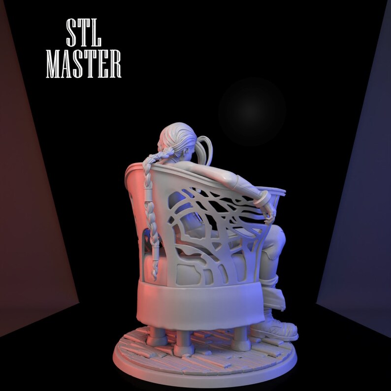 Jinx Movie Figure 3D Print STL File for 3D Printing, Instant Download ...