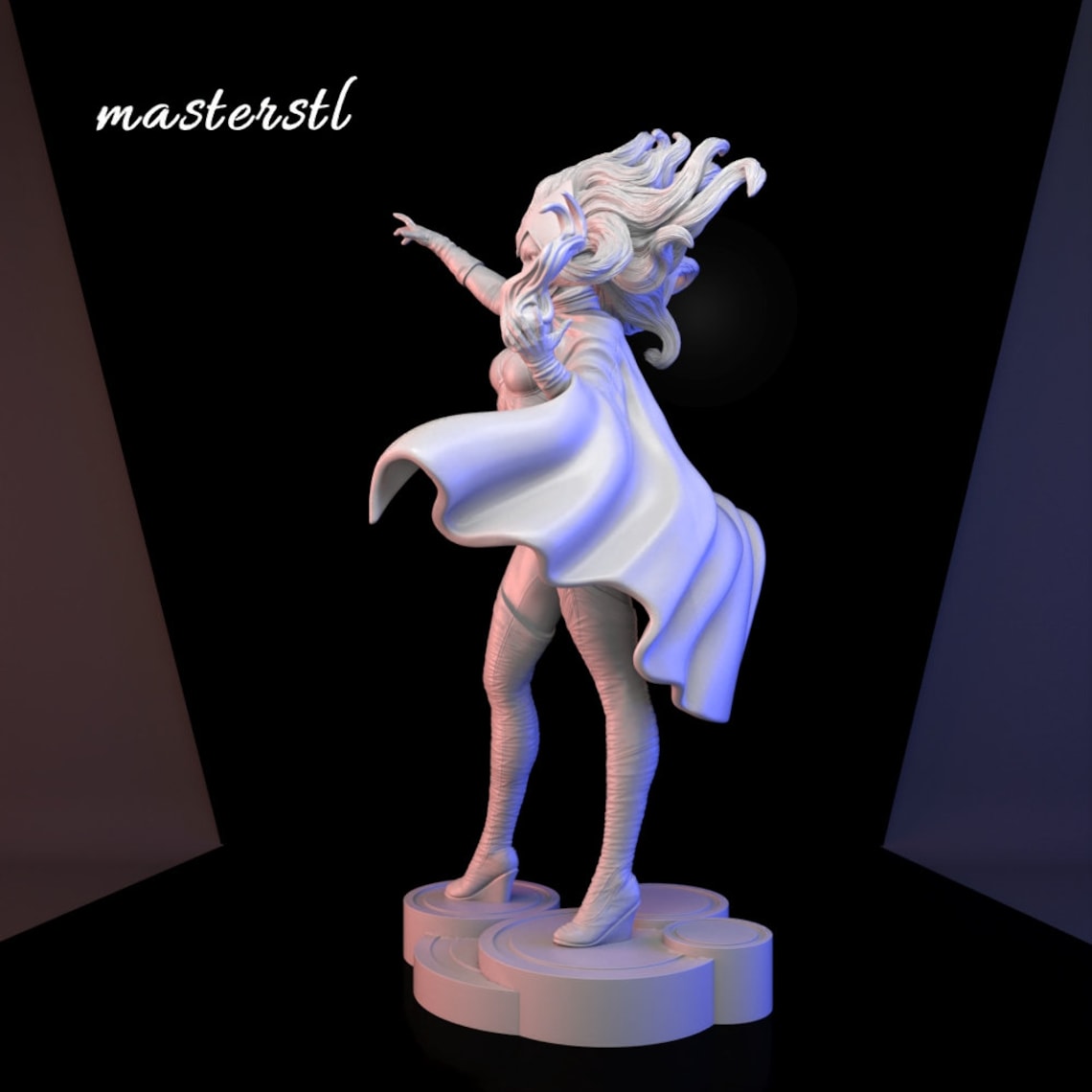 Scarlet Witch 3D Print STL File for 3D Printing Instant - Etsy