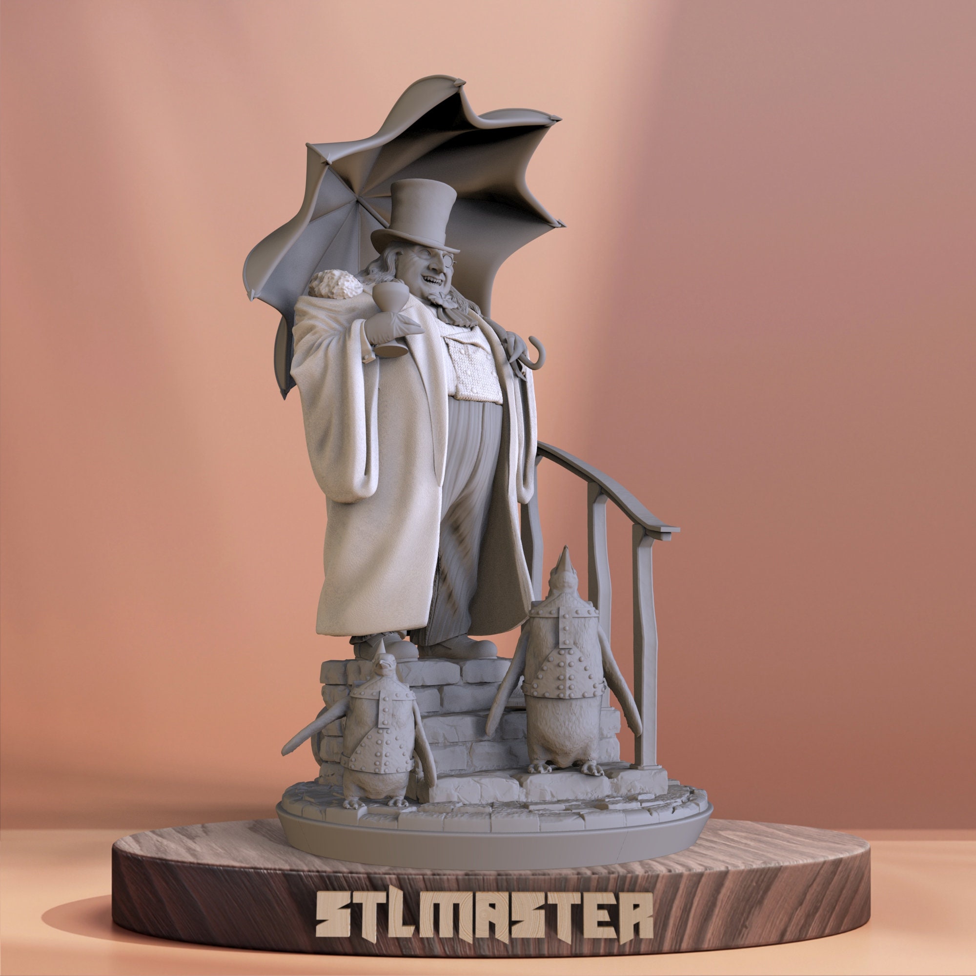 Penguin 3D Print STL File for 3D Printing Instant Download - Etsy