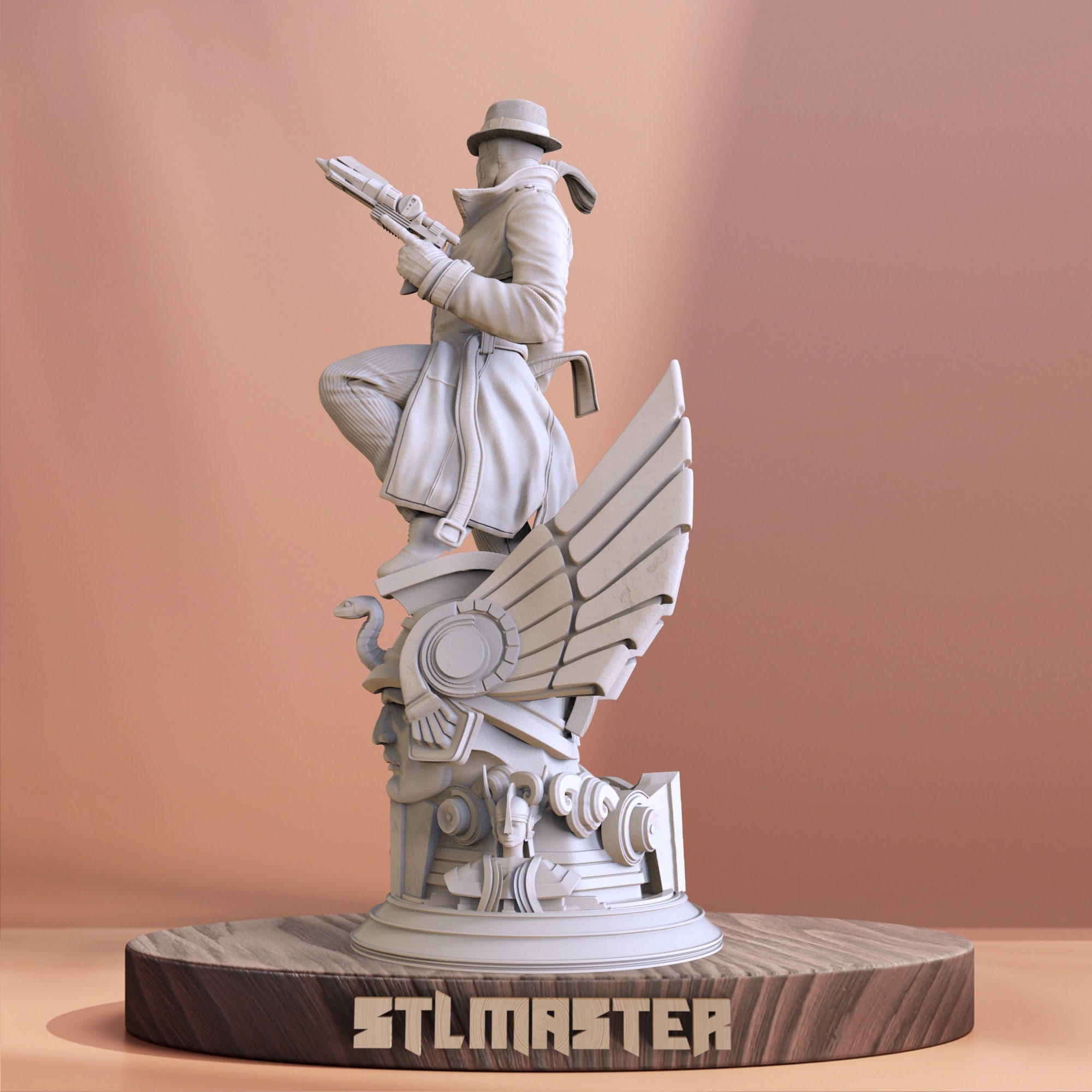 Watchmen 3D Print STL File for 3D Printing, Instant Download Drive Link ...