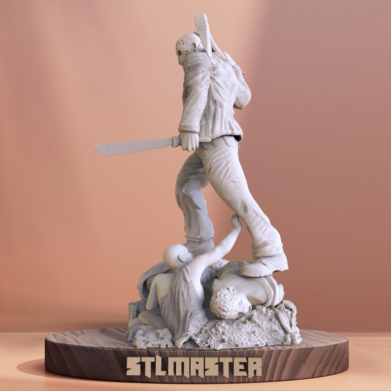 Jason Friday13th 3D Print STL File for 3D Printing, Instant Download ...