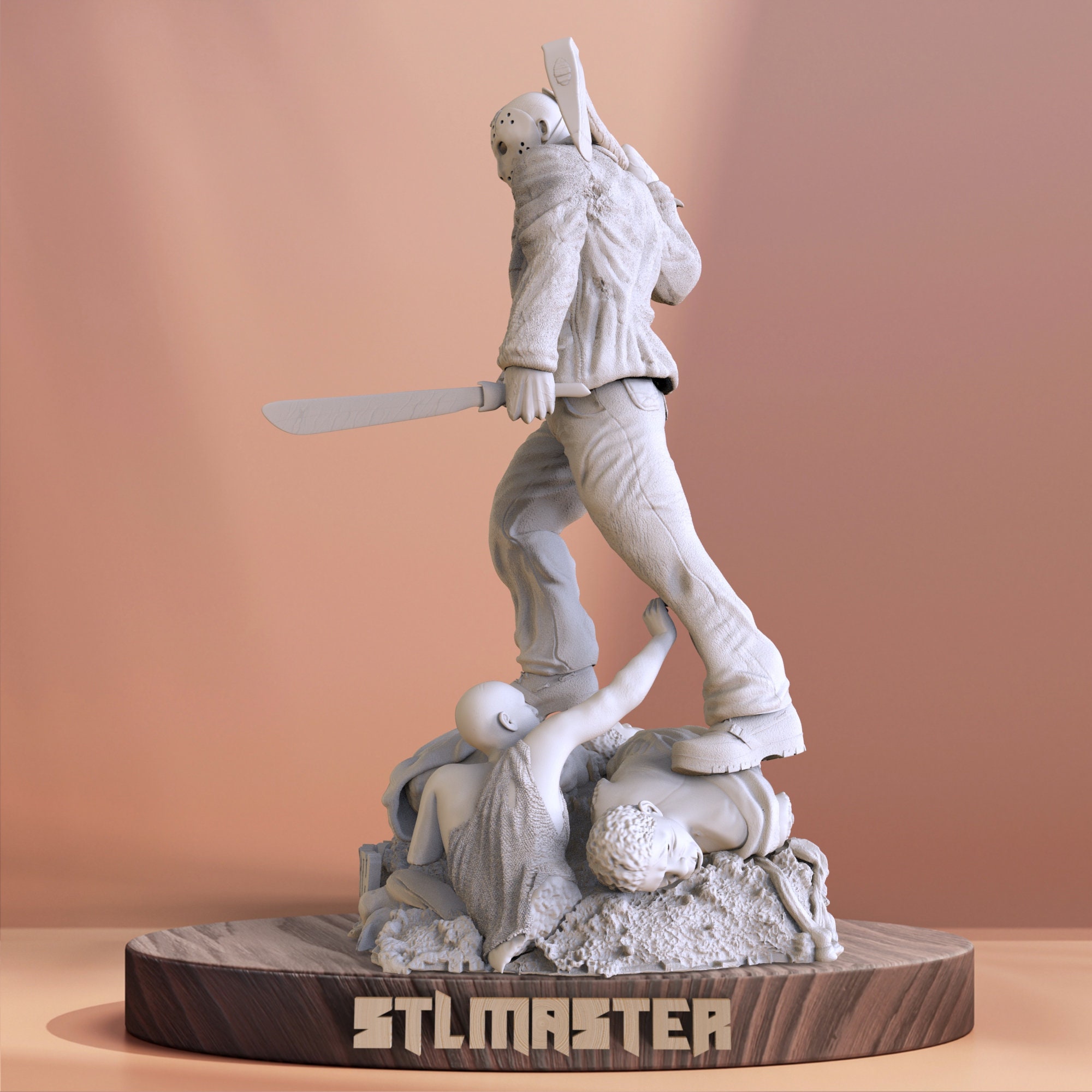 Jason Friday13th 3D Print STL File for 3D Printing Instant - Etsy