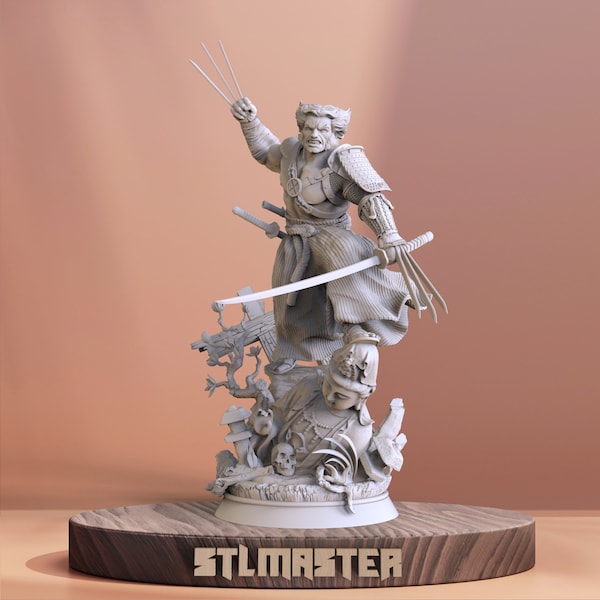 Samurai 3d Print Model - Etsy
