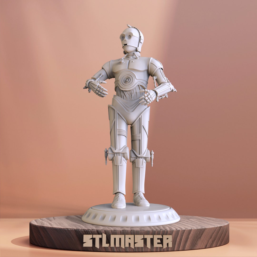 CP-30 Star Wars 3D Print STL File for 3D Printing Instant - Etsy Australia