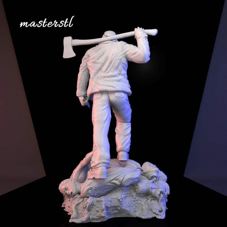 Jason Friday13th 3D Print STL File for 3D Printing Instant - Etsy