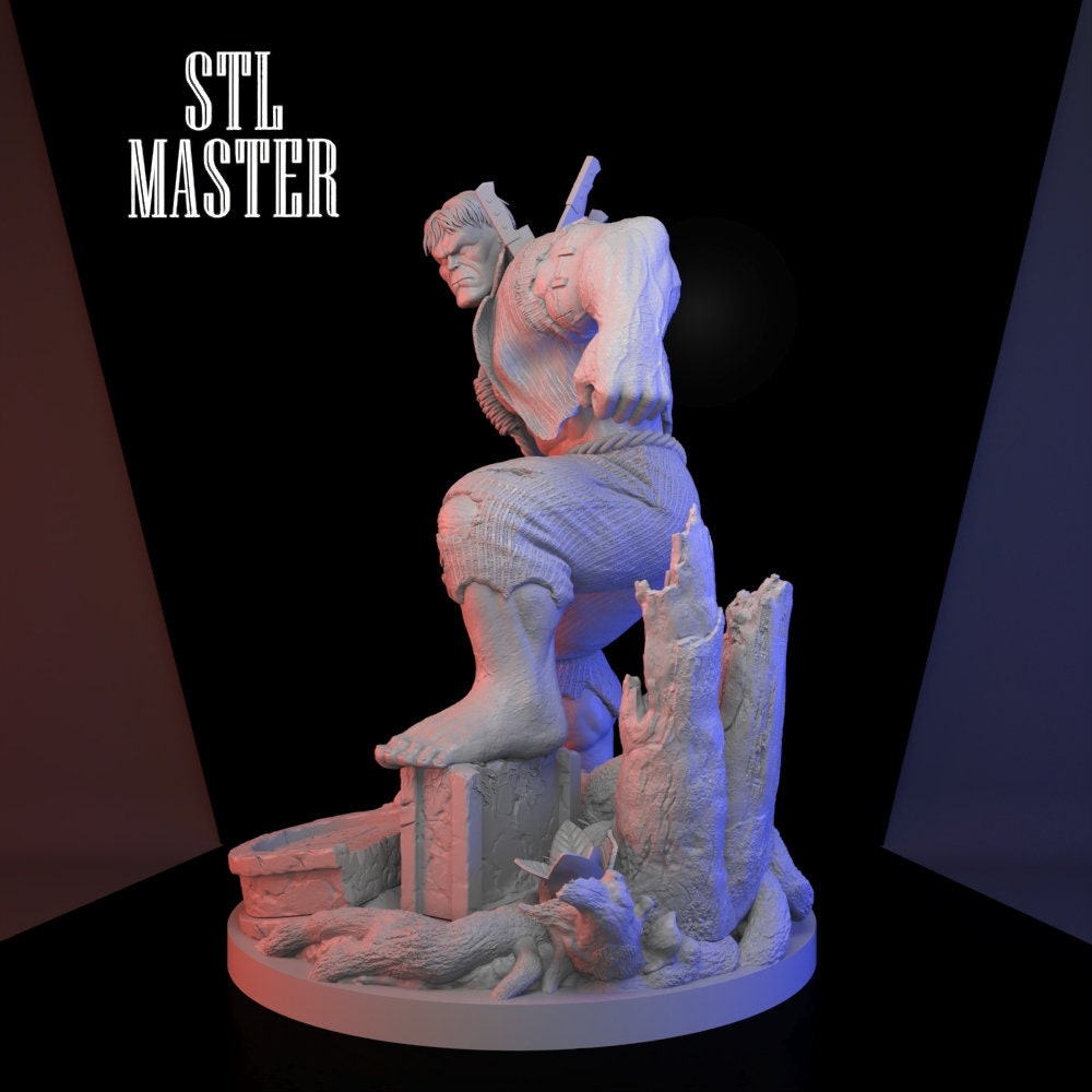 Solomon Grundy 3D Print STL File for 3D Printing Instant - Etsy
