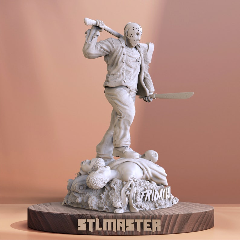 Jason Friday13th 3D Print STL File for 3D Printing Instant - Etsy