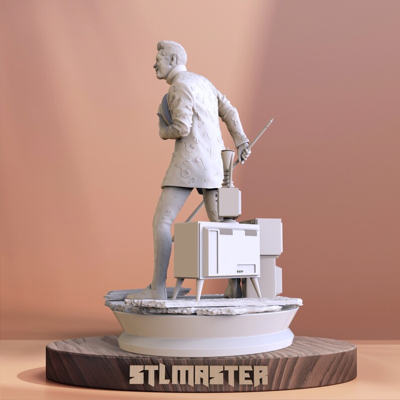 Riddler 3D Print STL File for 3D Printing, Instant Download Drive Link ...