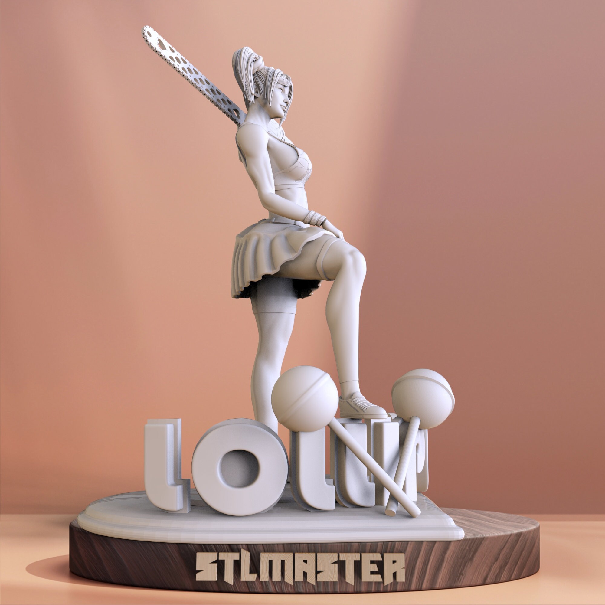 Lollipop Chainsaw NSFW 3D Print STL File for 3D Printing - Etsy