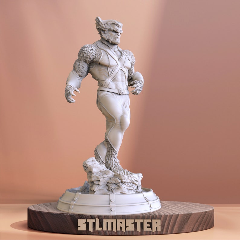Beast 3D Print STL File for 3D Printing Instant Download - Etsy
