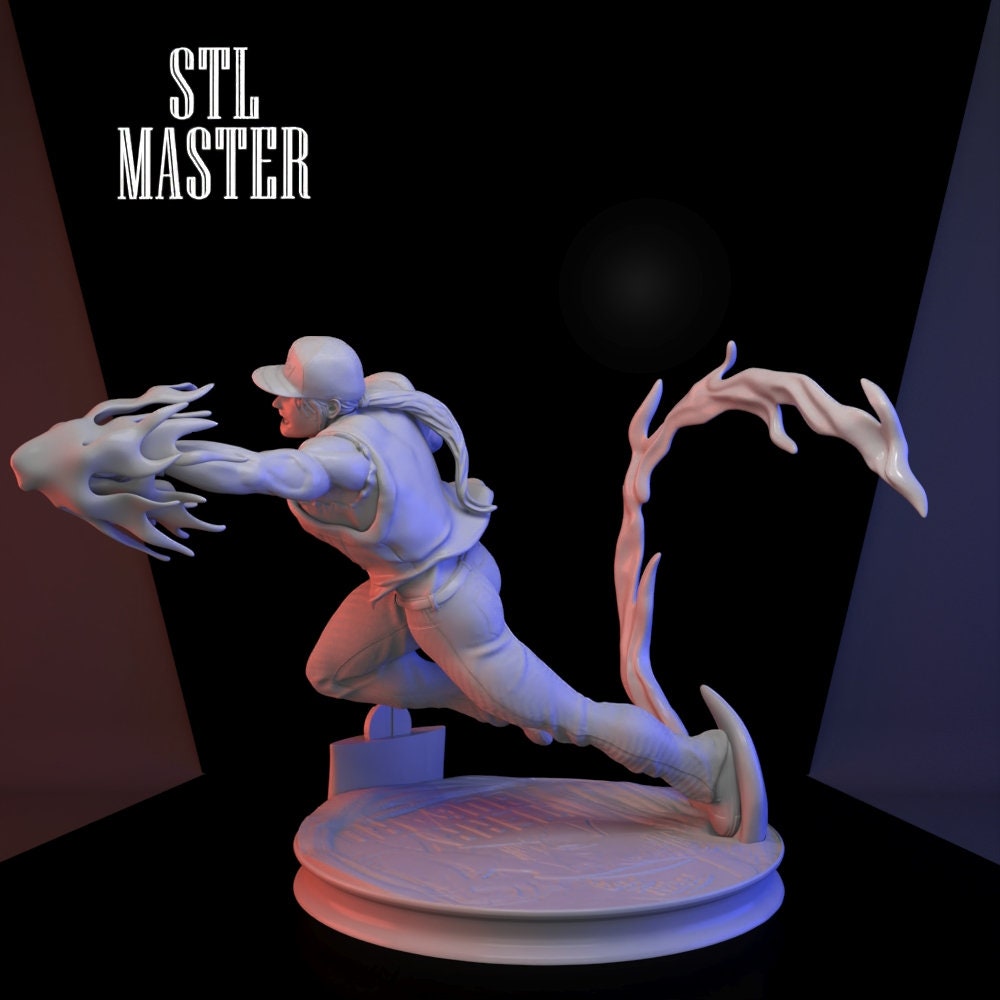 Fatal Fury 3D Print STL File for 3D Printing, Instant Download Drive ...