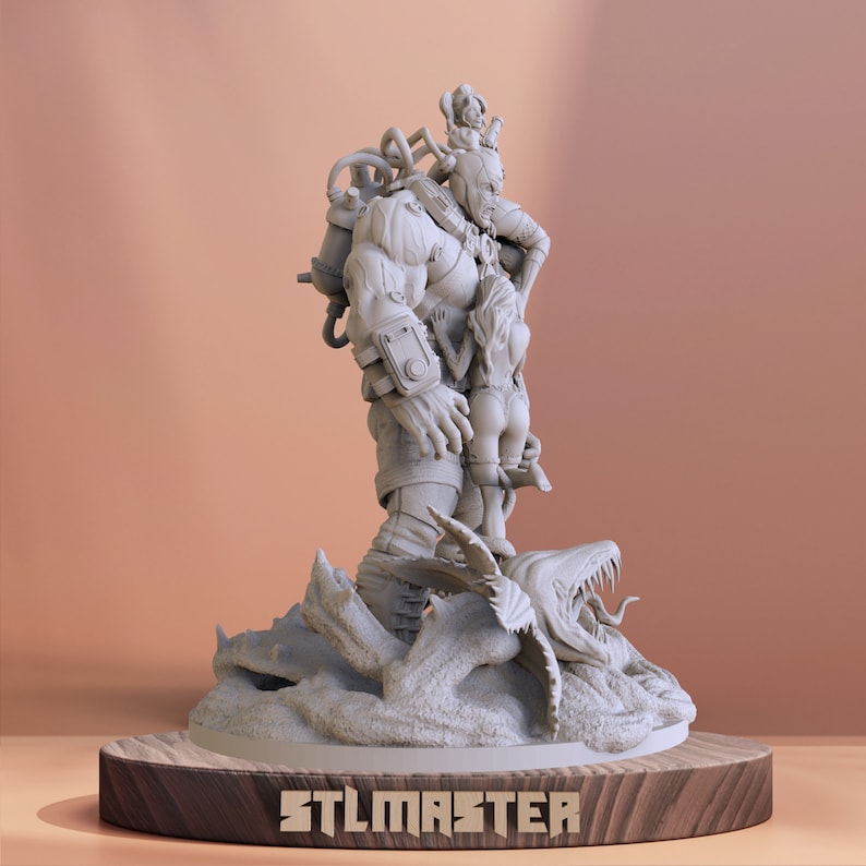 Bane Diorama 3D Print STL File for 3D Printing Instant - Etsy