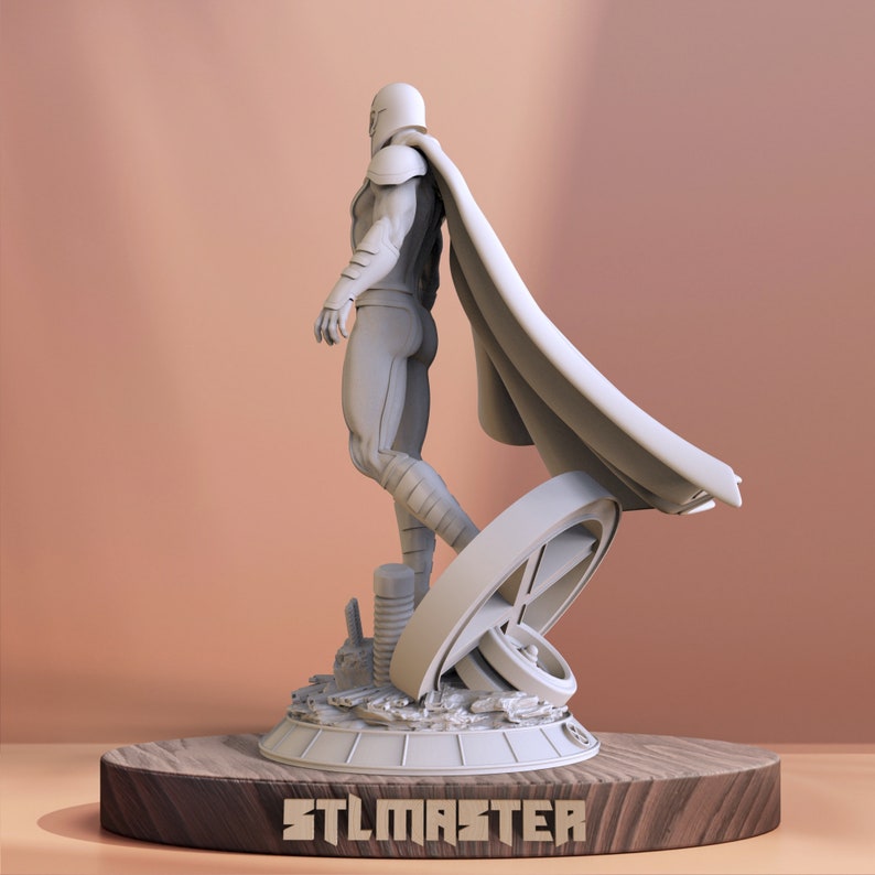 Magneto X Men 3D Print STL File for 3D Printing, Instant Download Drive ...