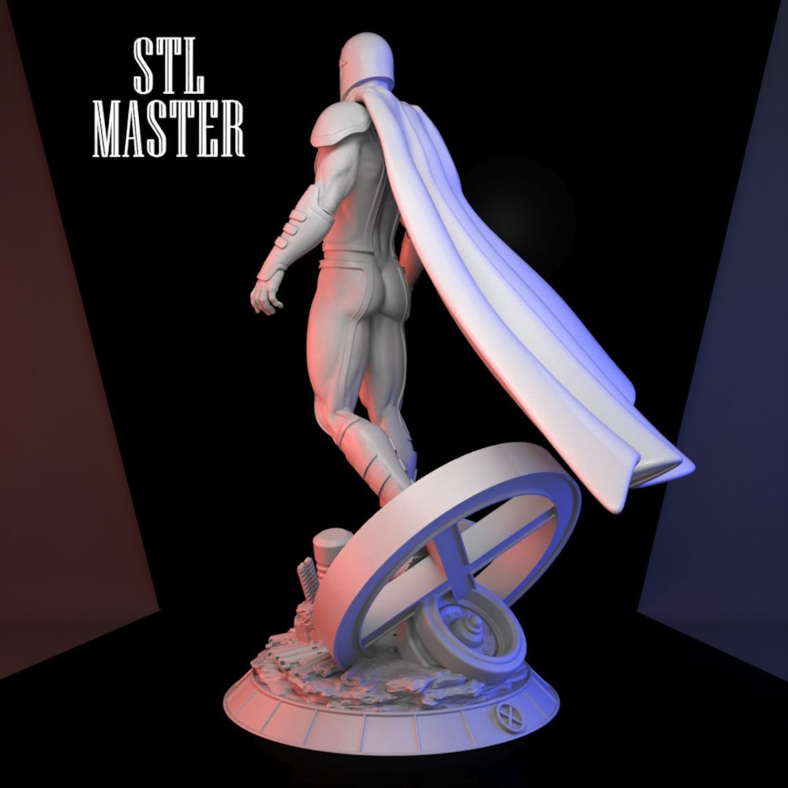 Magneto X Men 3D Print STL File for 3D Printing Instant - Etsy