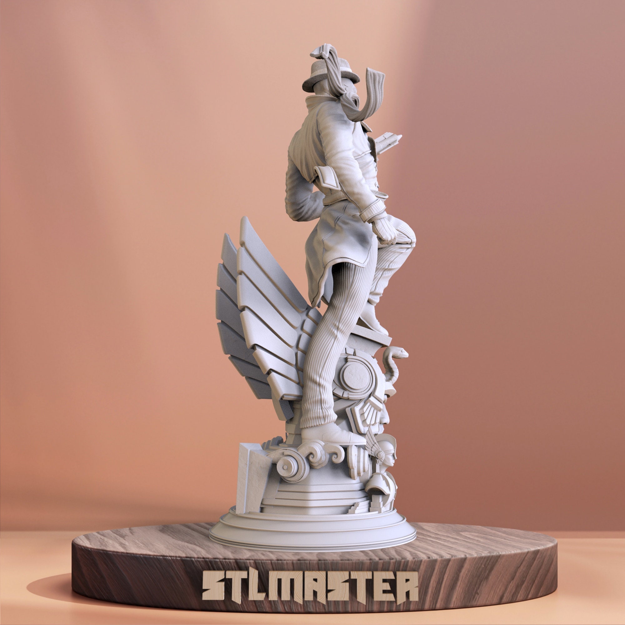 Watchmen 3D Print STL File for 3D Printing, Instant Download Drive Link ...