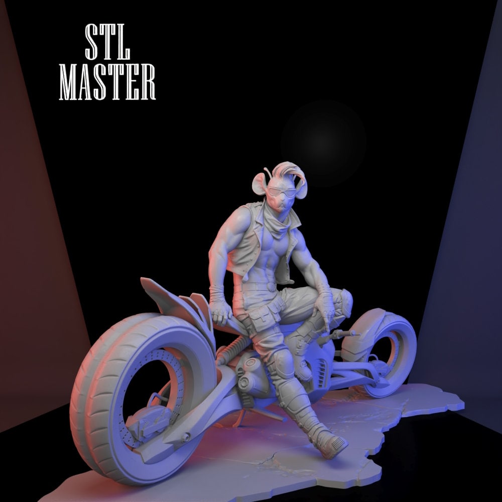 Mars İn the Bike Throttle 3D Print STL File for 3D Printing, Instant ...