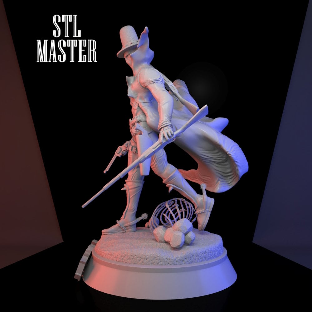 Spawn Western 3D Print STL File for 3D Printing Instant - Etsy