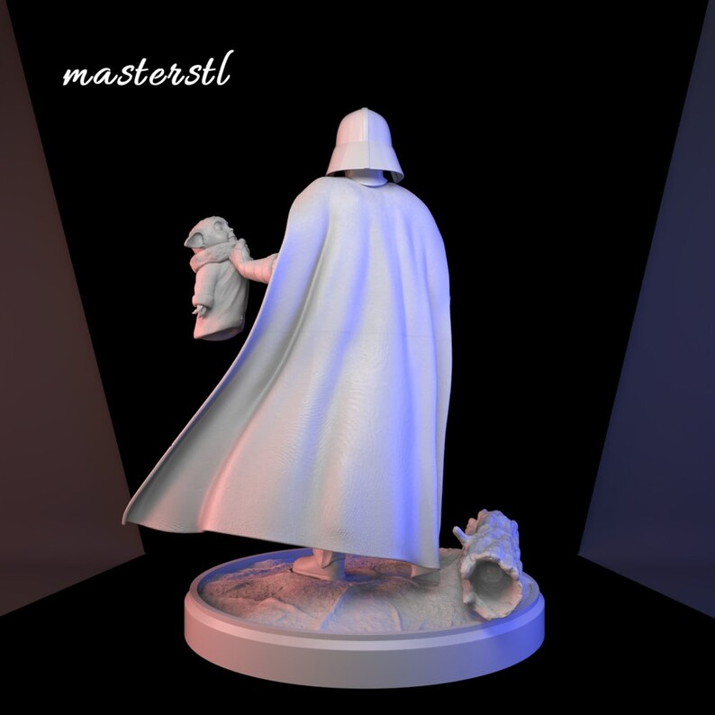 Darth Vader Diorama Star Wars 3D Print STL File for 3D - Etsy