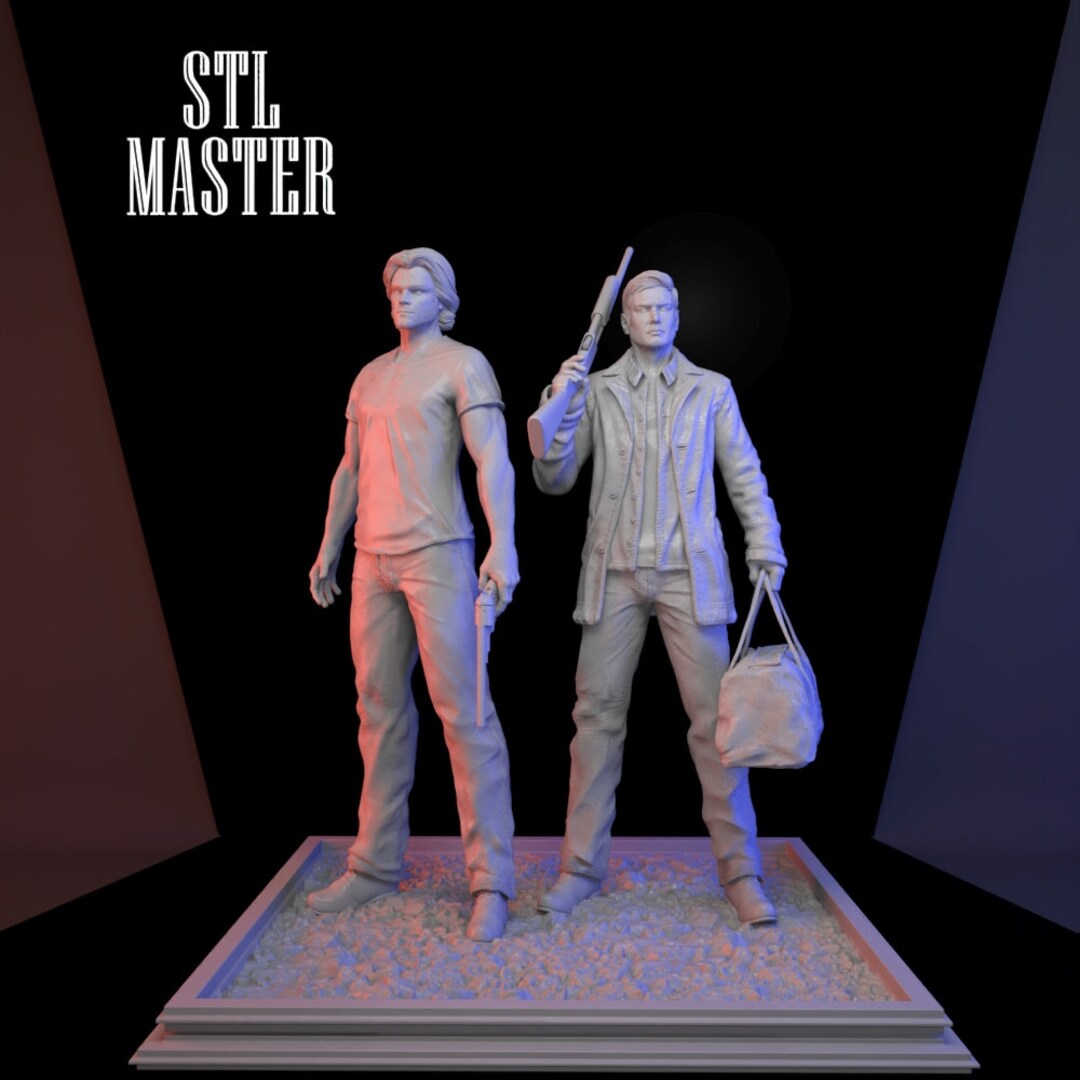 Supernatural Tv Show 3D Print STL File for 3D Printing, Instant ... Supernatural Tv Show 3D Print STL File for 3D Printing, Instant ...