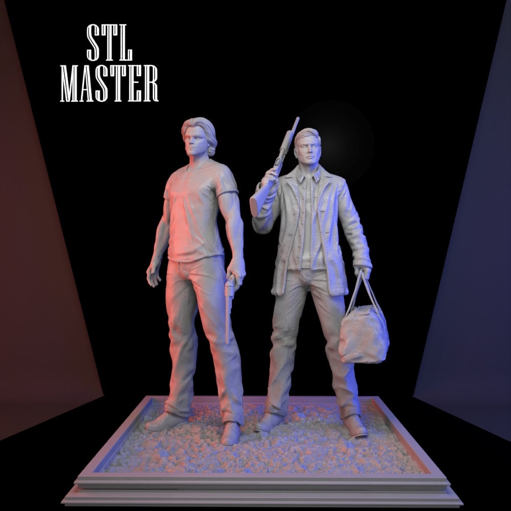 Supernatural Tv Show 3D Print STL File for 3D Printing, Instant ...