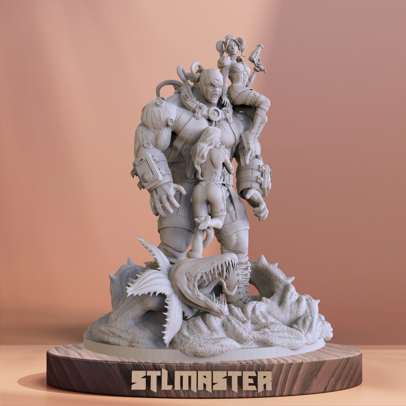 Bane Diorama 3D Print STL File for 3D Printing Instant - Etsy