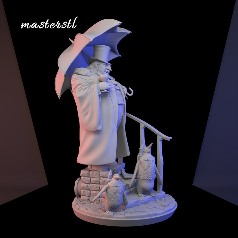 Penguin 3D Print STL File for 3D Printing Instant Download - Etsy