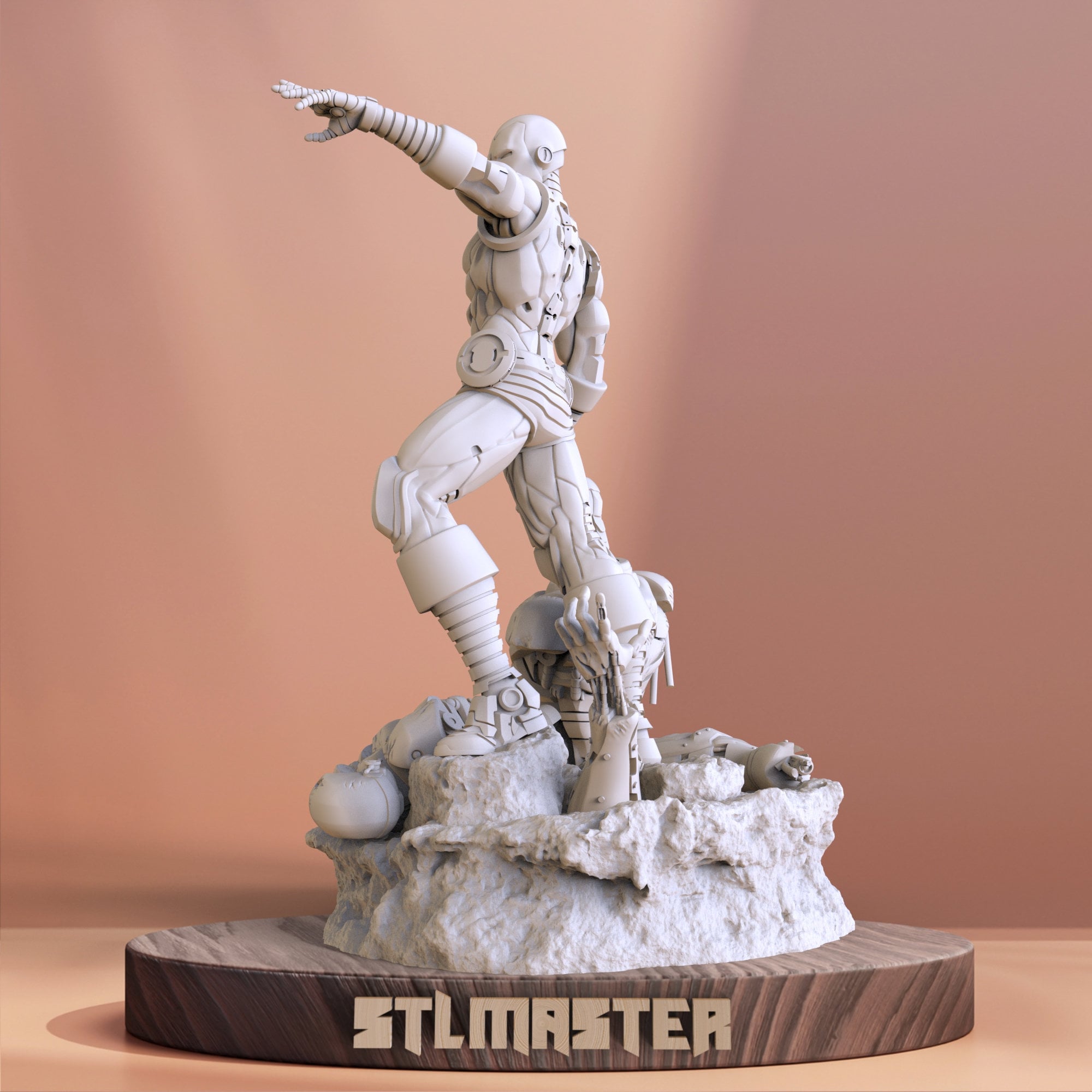 Ironman Ultron 3D Print STL File for 3D Printing, Instant Download ...