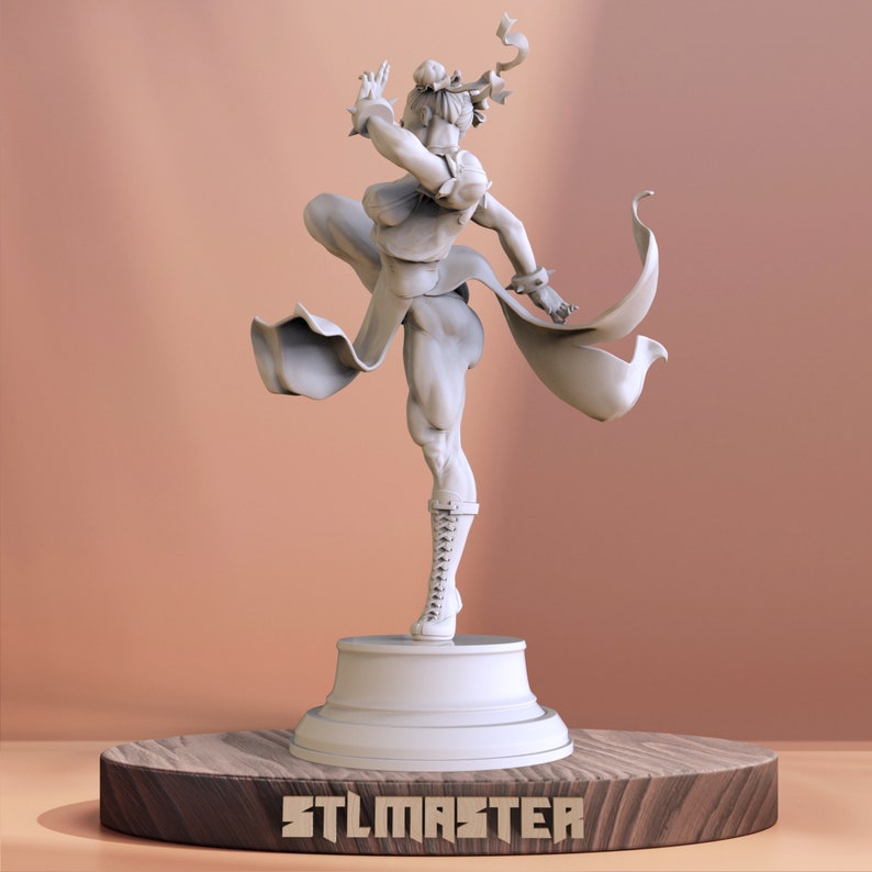 Chun Li 3D Print STL File for 3D Printing, Instant Download Drive Link (Instant Download) - Etsy