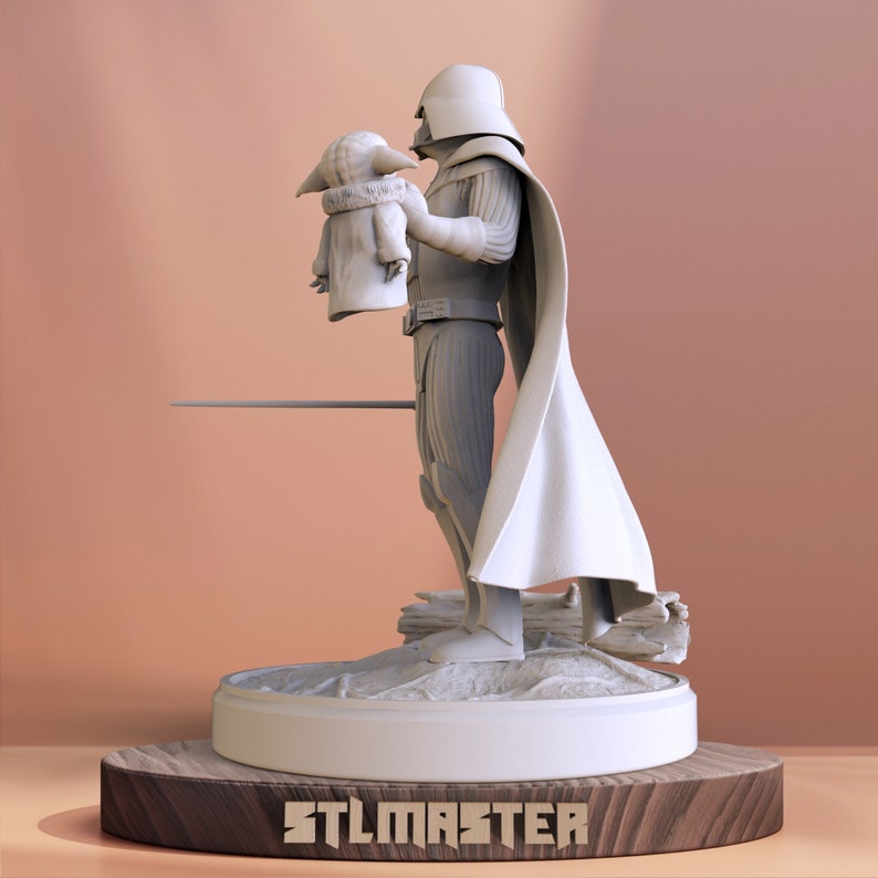 Darth Vader Diorama Star Wars 3D Print STL File for 3D - Etsy