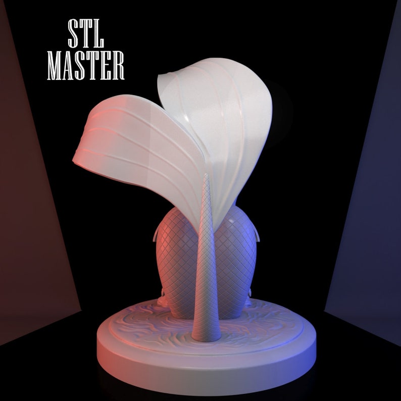 Little Mermaid 3D Print STL File for 3D Printing, Instant Download ...