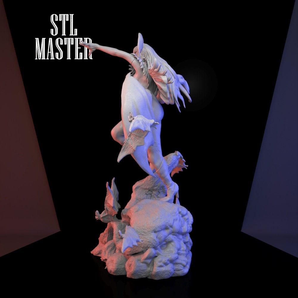 Morrigan 3D Print STL File for 3D Printing Instant Download - Etsy