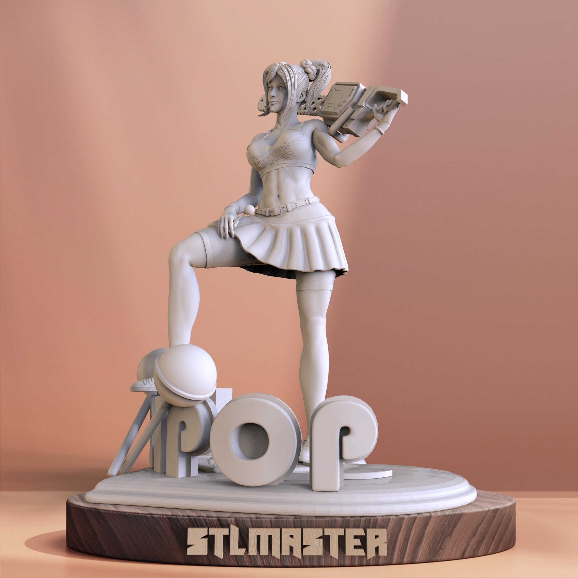 Lollipop Chainsaw NSFW 3D Print STL File for 3D Printing, Instant Download Drive Link - Etsy