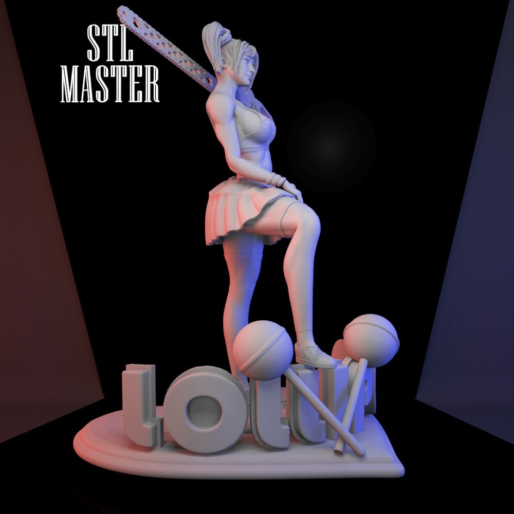 Lollipop Chainsaw NSFW 3D Print STL File for 3D Printing - Etsy Australia