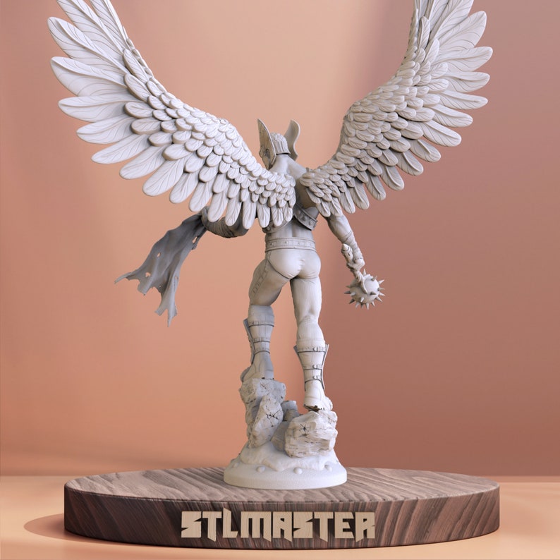 Hawkman Stl 3D Print STL File for 3D Printing, Instant Download Drive ...