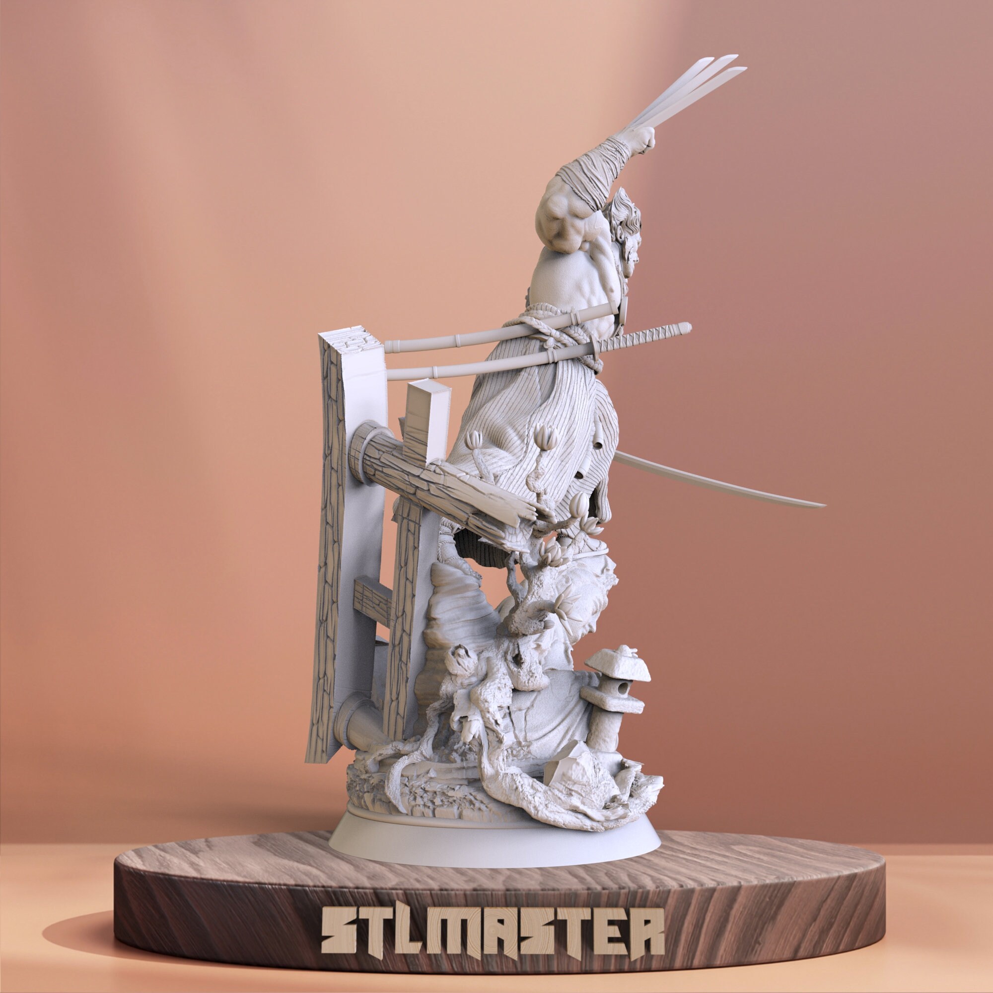 Wolverine Samurai 3D Print STL File for 3D Printing, Instant Download ...