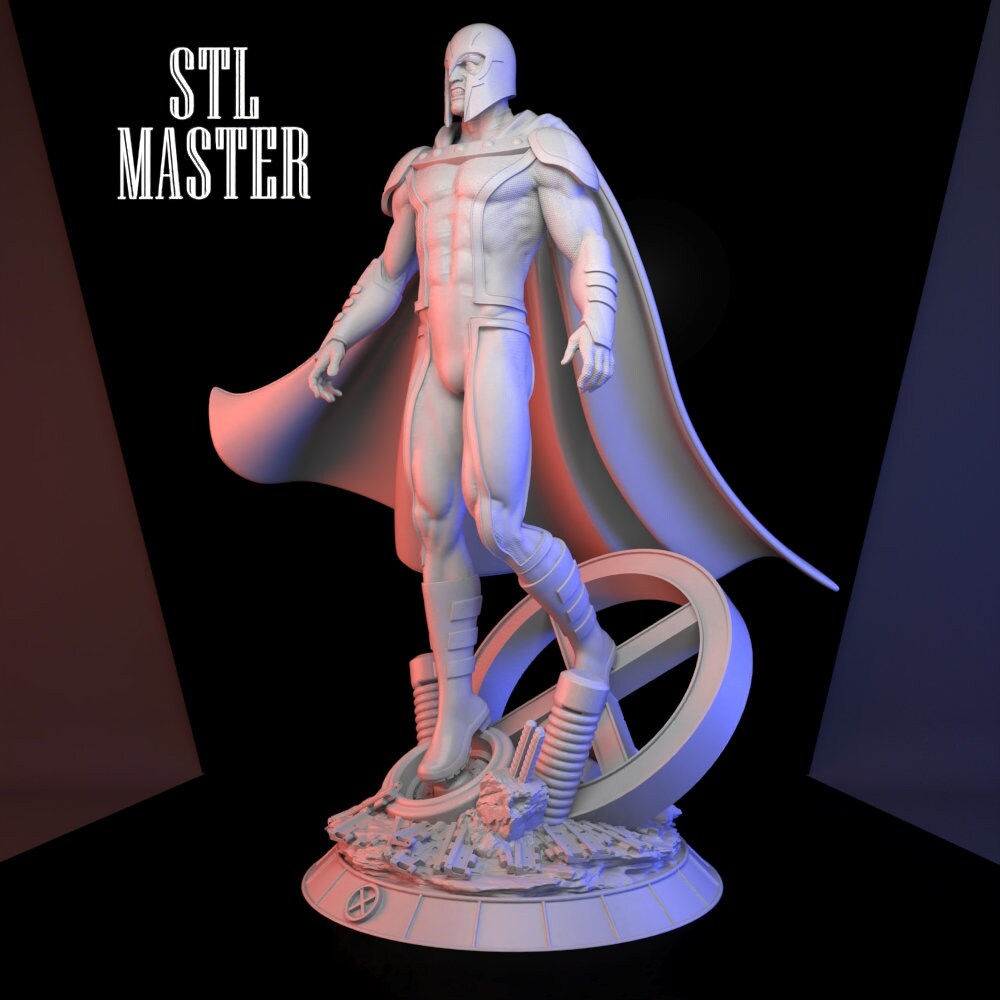 Magneto X Men 3D Print STL File for 3D Printing Instant - Etsy