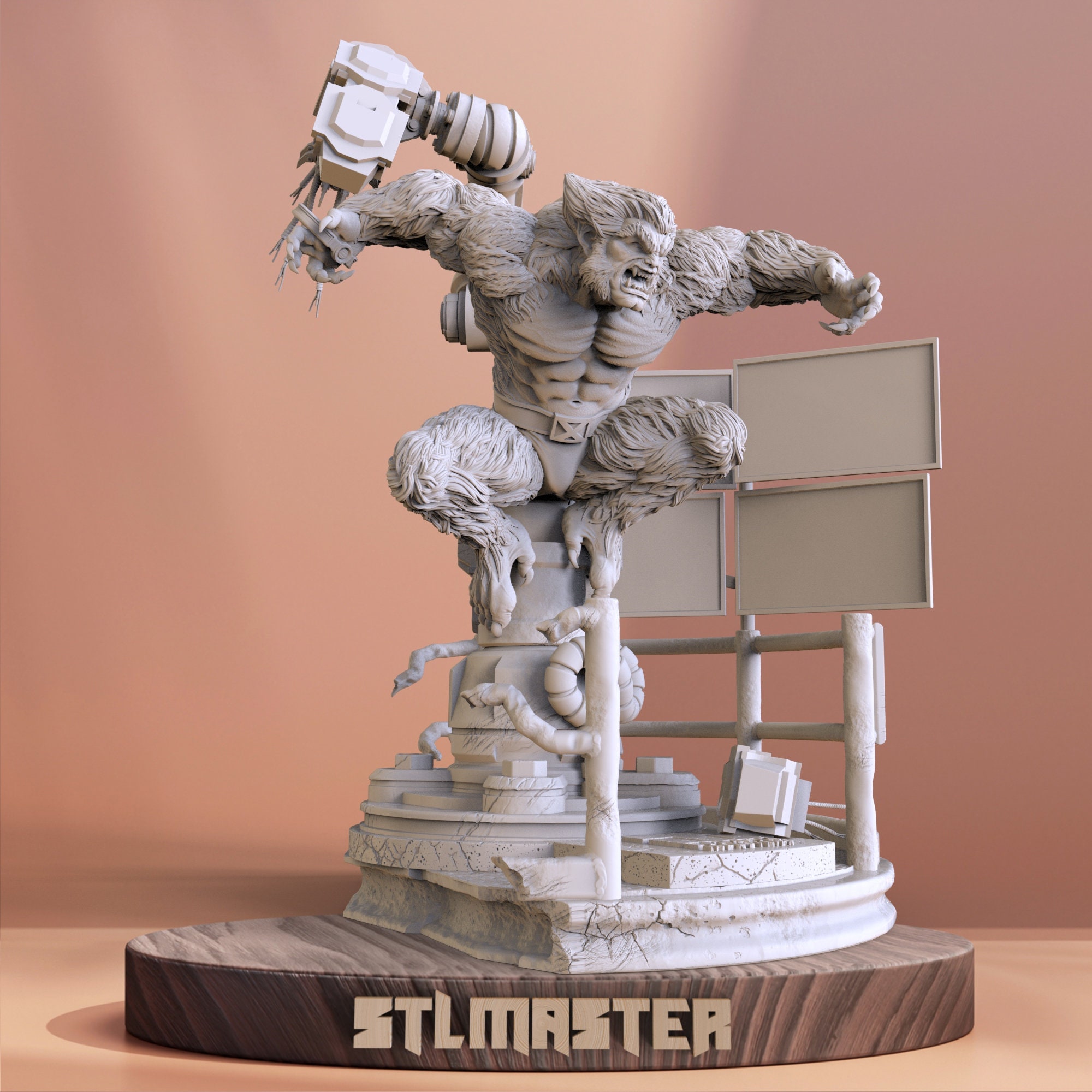 Beast Escape Arm 3D Print STL File for 3D Printing, Instant Download ...
