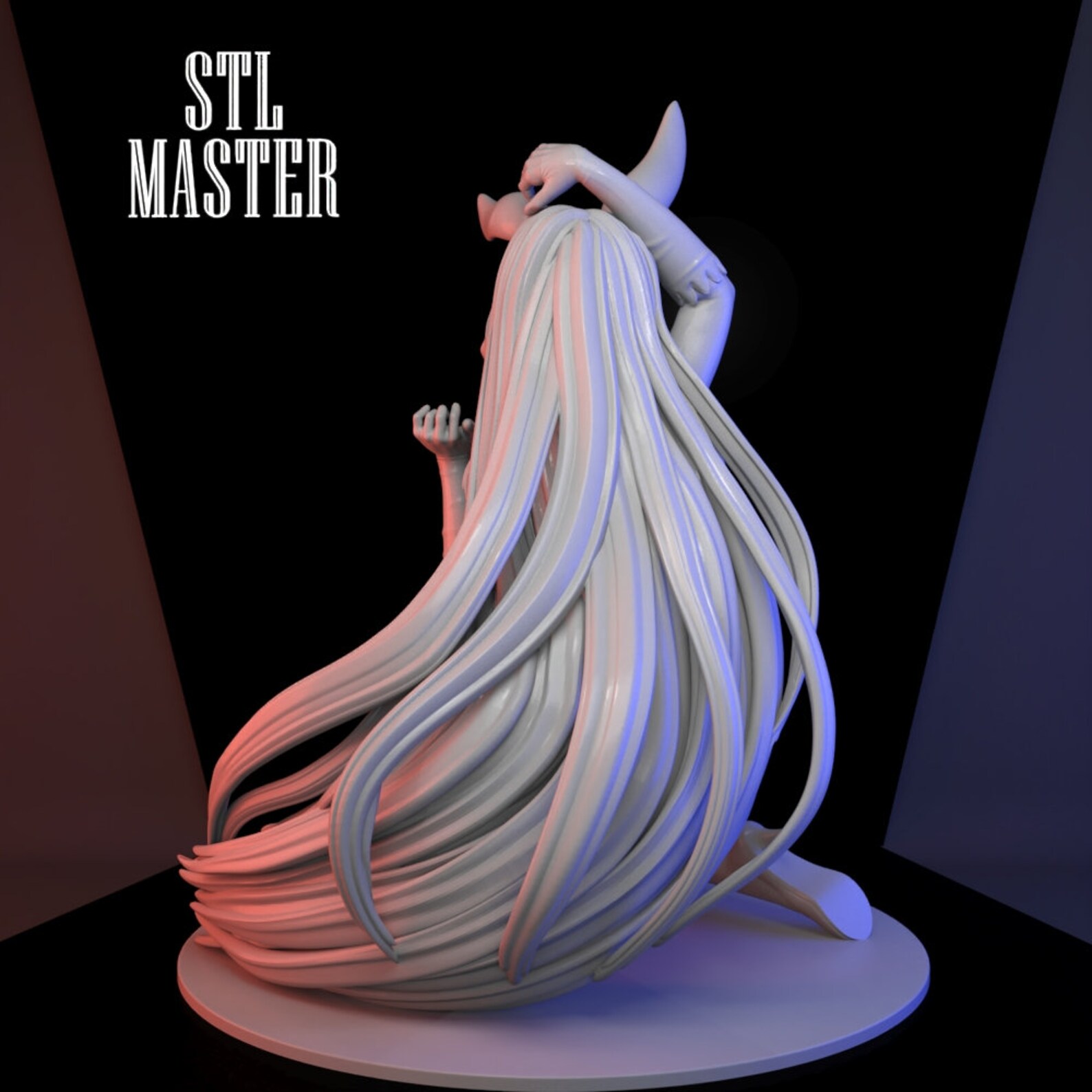 Ichinose Asuna 3D Print STL File for 3D Printing, Instant Download ...