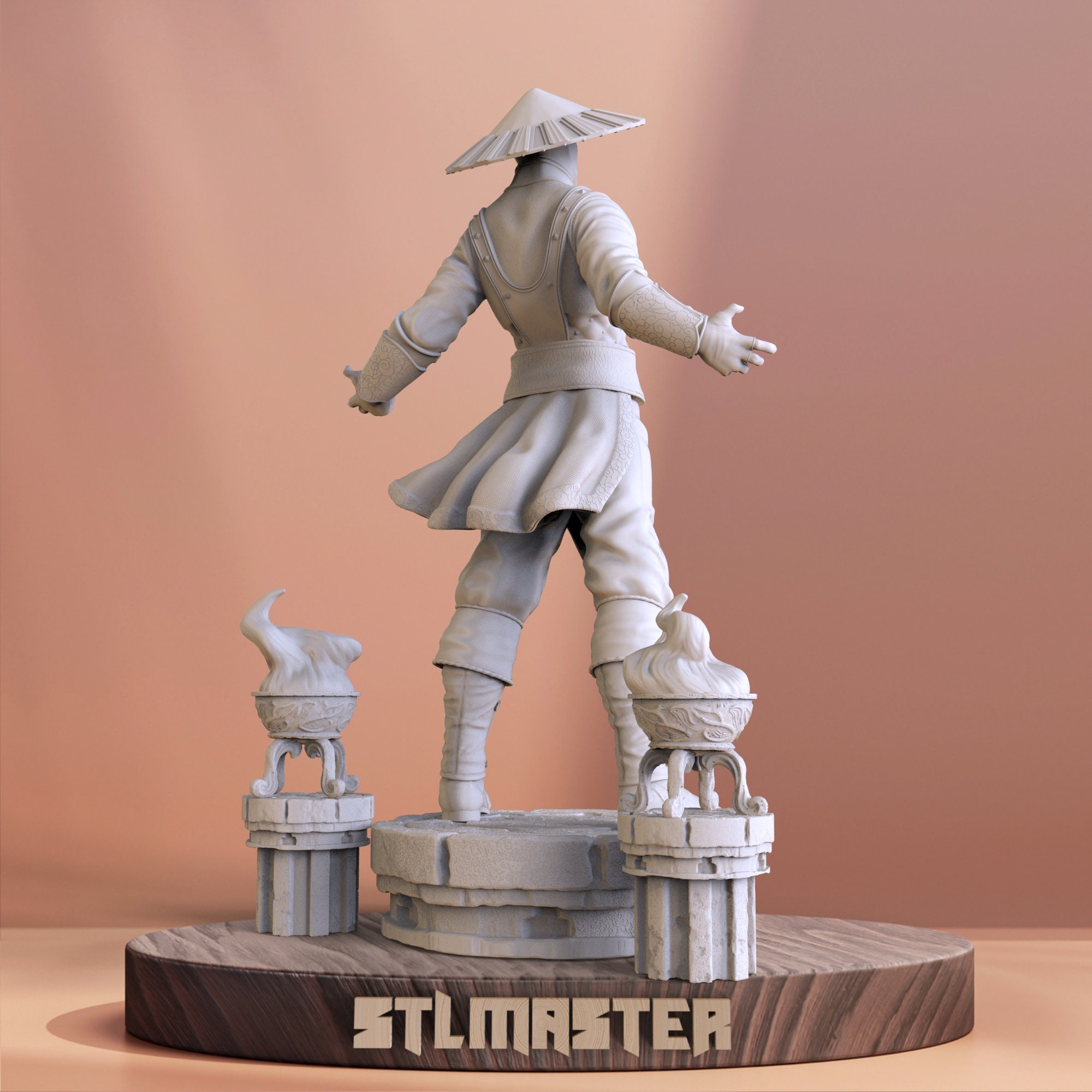 Raiden 3D Print STL File for 3D Printing, Instant Download Drive Link ...