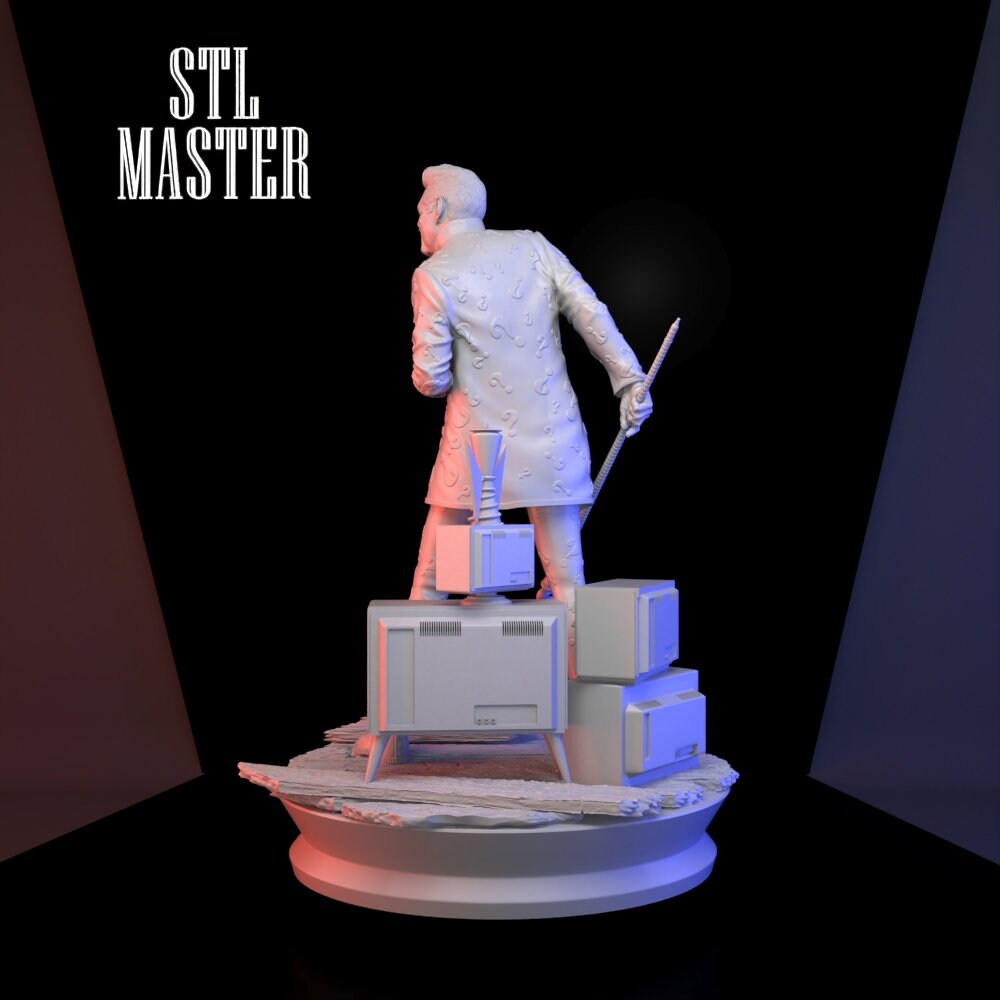 Riddler 3D Print STL File for 3D Printing Instant Download - Etsy UK