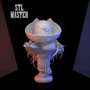 Davy Jones Bust 3D Print STL File for 3D Printing Instant - Etsy