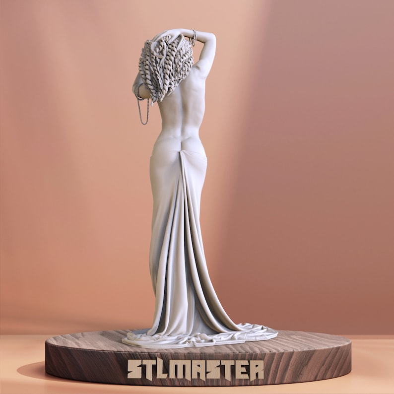 Mysterium Girl 3d Print Stl File For 3d Printing Instant Download