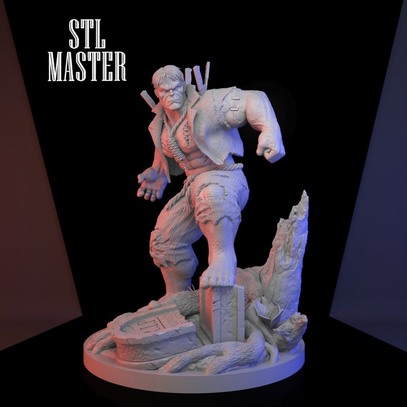 Solomon Grundy 3D Print STL File for 3D Printing Instant - Etsy